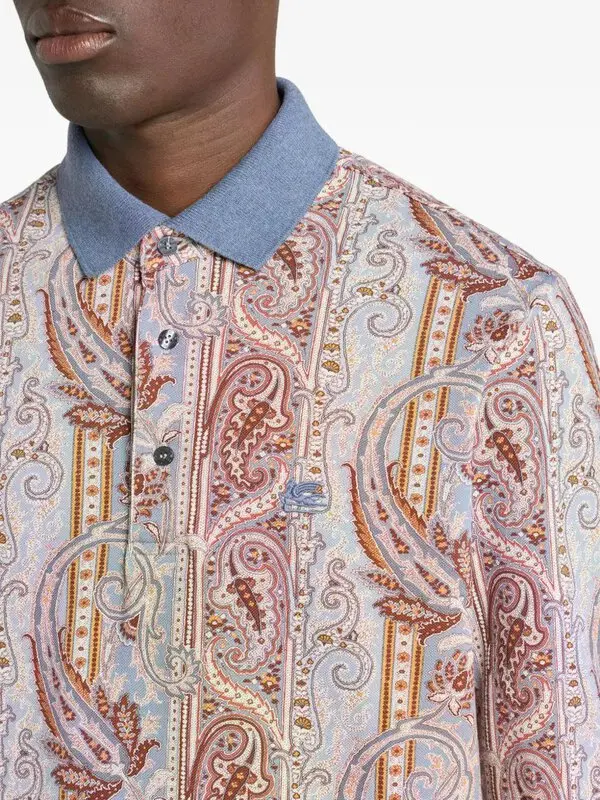 Etro Piqué Polo Shirt