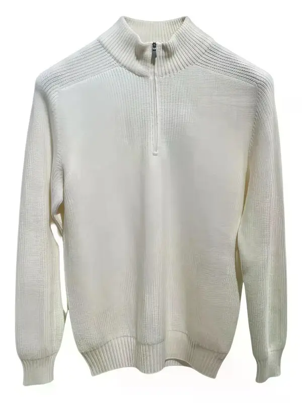 GRAN SASSO Zip-neck Sweater