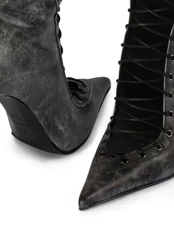 LE SILLA 120mm Collette Lace-up Boots
