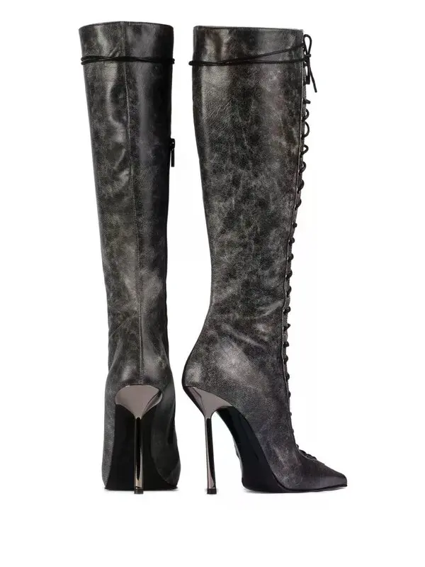 LE SILLA 120mm Collette Lace-up Boots