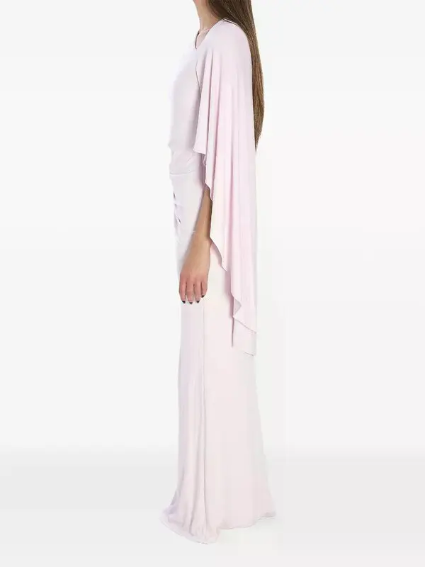 SELF-PORTRAIT Asymmetric Embellished Maxi Dress