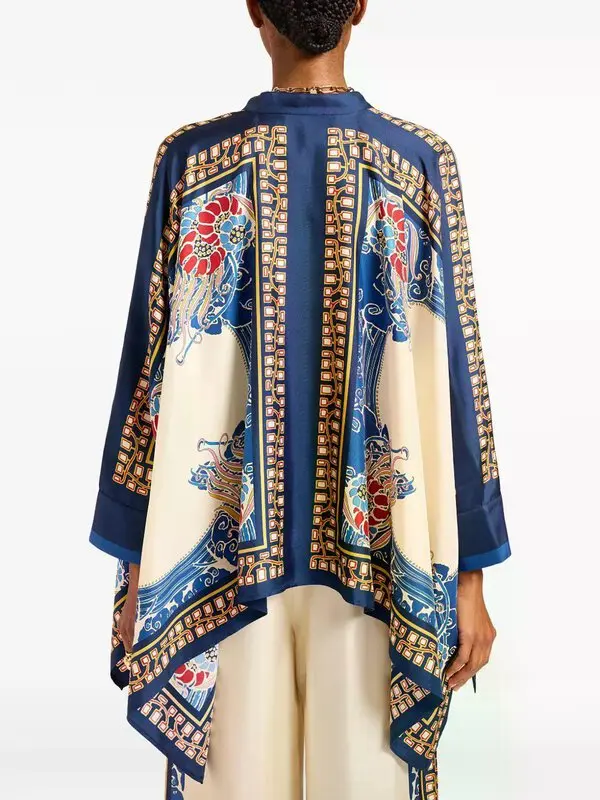 La DoubleJ Floral Print Shirt - Neutrals