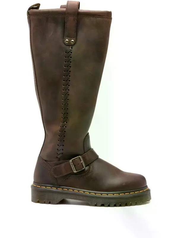 Dr. Martens Anistone Buckle-strap Boots