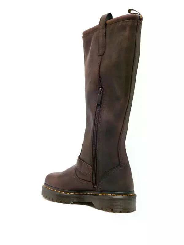 Dr. Martens Anistone Buckle-strap Boots