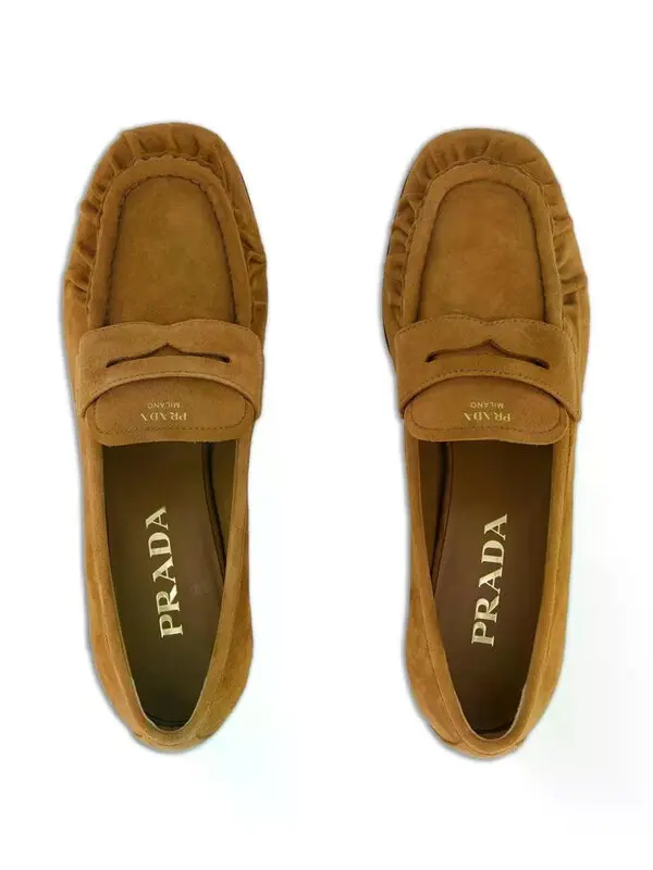 Prada Suede Loafers