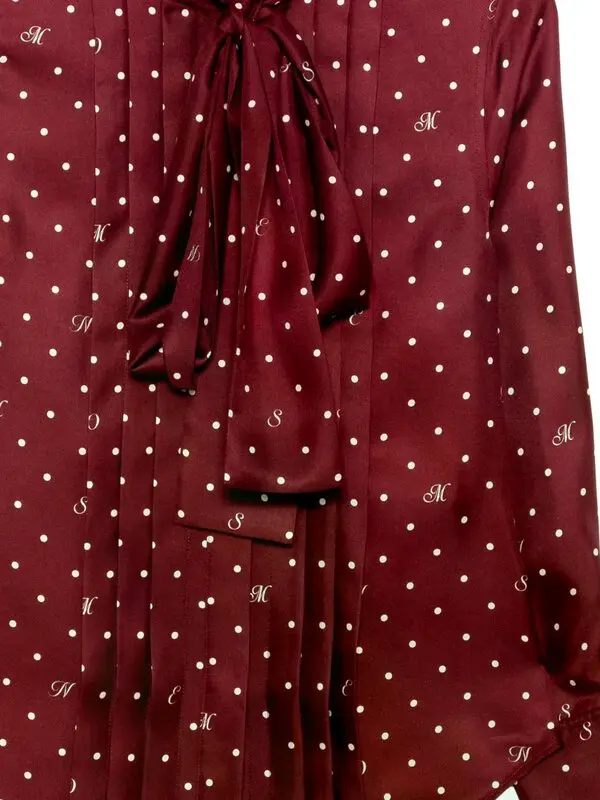 Monse Tie-neck Cowl-back Shirt