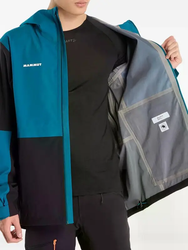 MAMMUT Linard Guide Hs Hooded Jacket - Blue