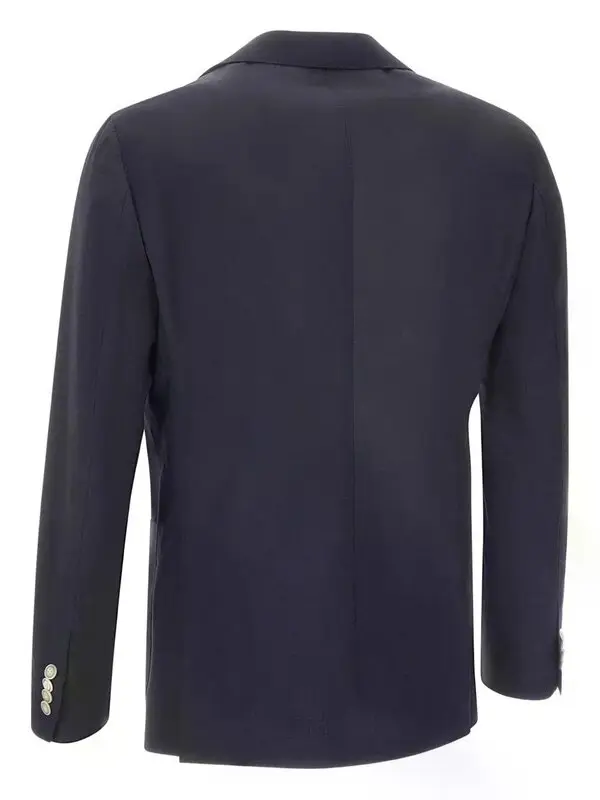 BARBA NAPOLI Peaked-lapels Button-fastening Blazer