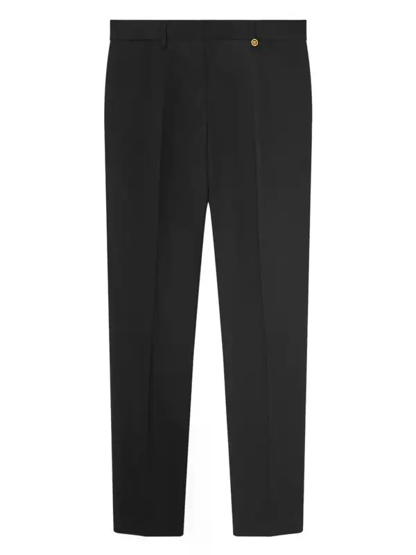 Versace Medusa Detail Button Trousers