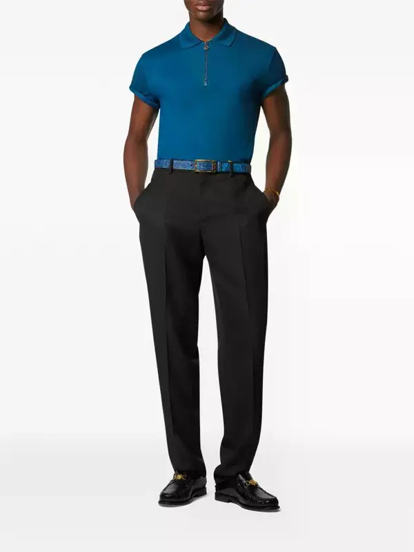 Versace Medusa Detail Button Trousers