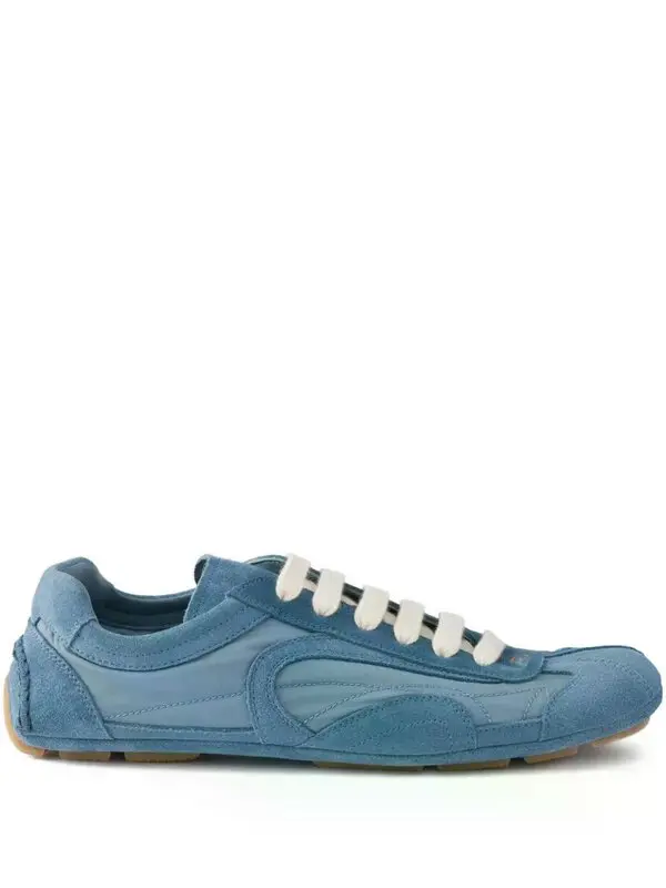 Prada Montecarlo Re-edition Logo Sneakers - Blue