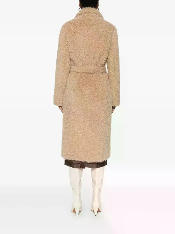 GLOX Belted Double-breasted Coat