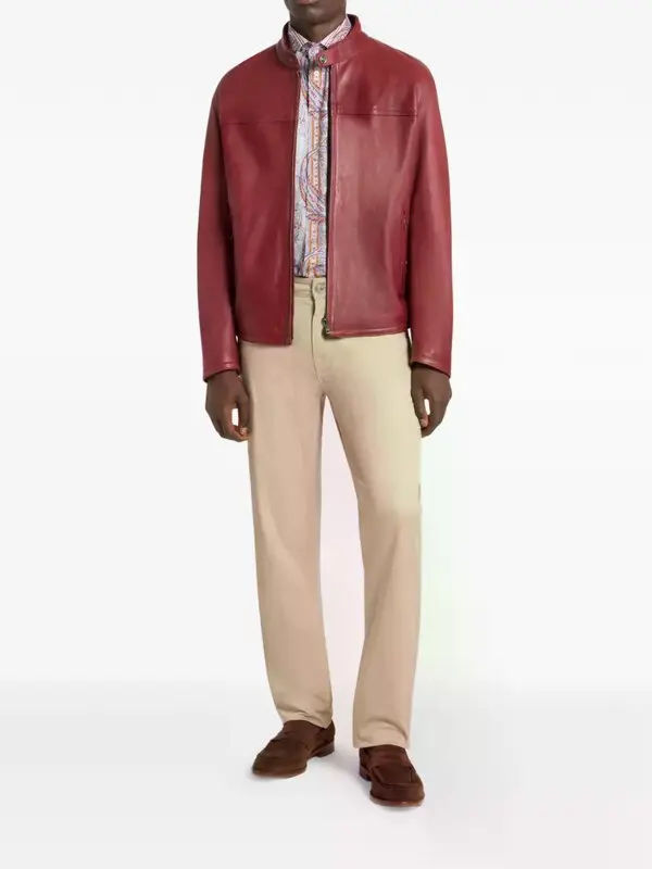 Etro Nappa Leather Jacket