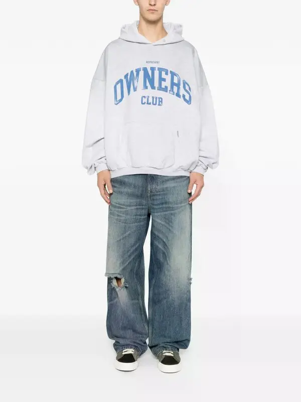 REPRESENT Owners Club Hoodie - Grey