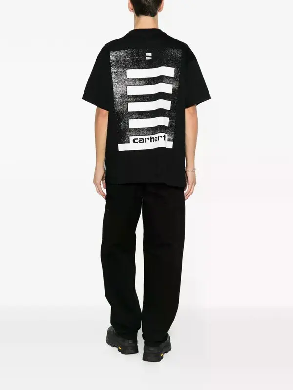 Carhartt Work In Progress Logo-print T-shirt - Black