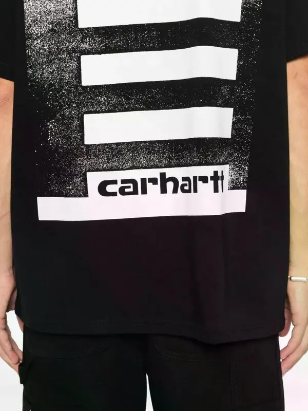 Carhartt Work In Progress Logo-print T-shirt - Black