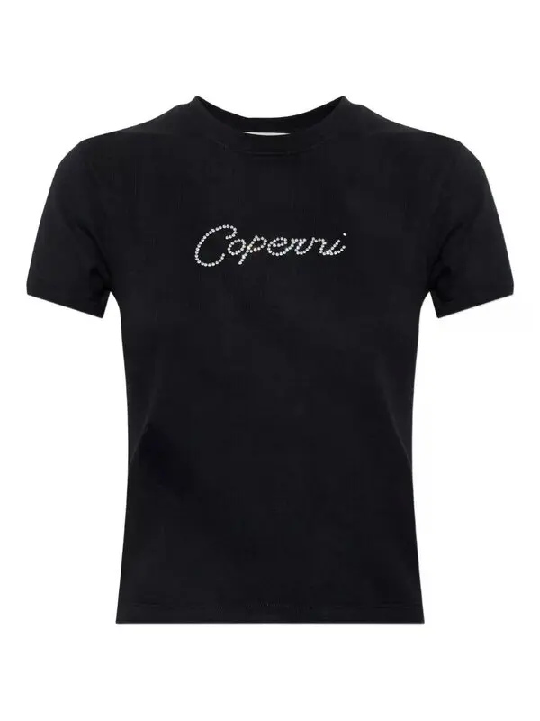 Coperni Logo-embellished T-shirt - Black