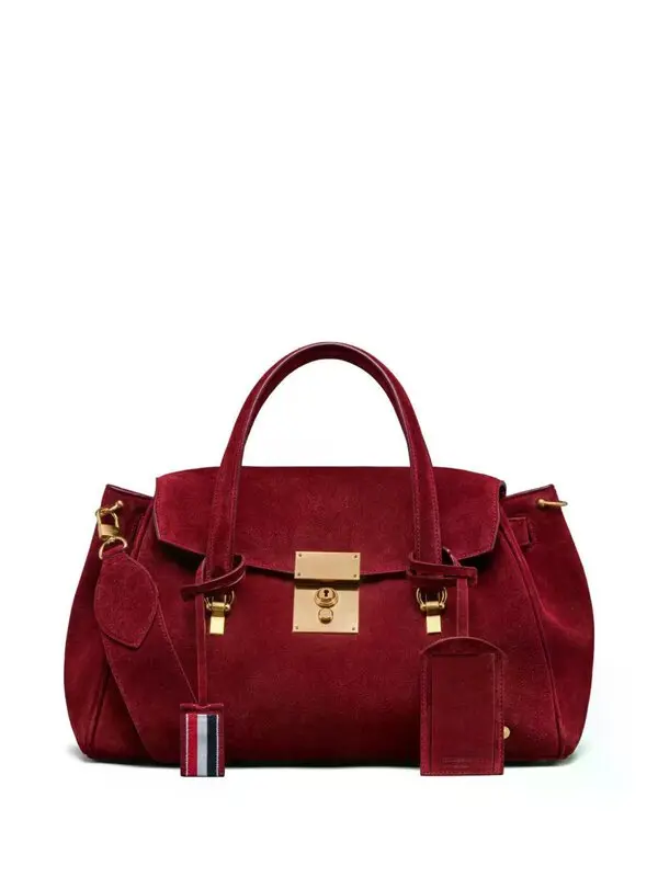 Thom Browne Mrs. Thom Calf-suede Holdall Bag