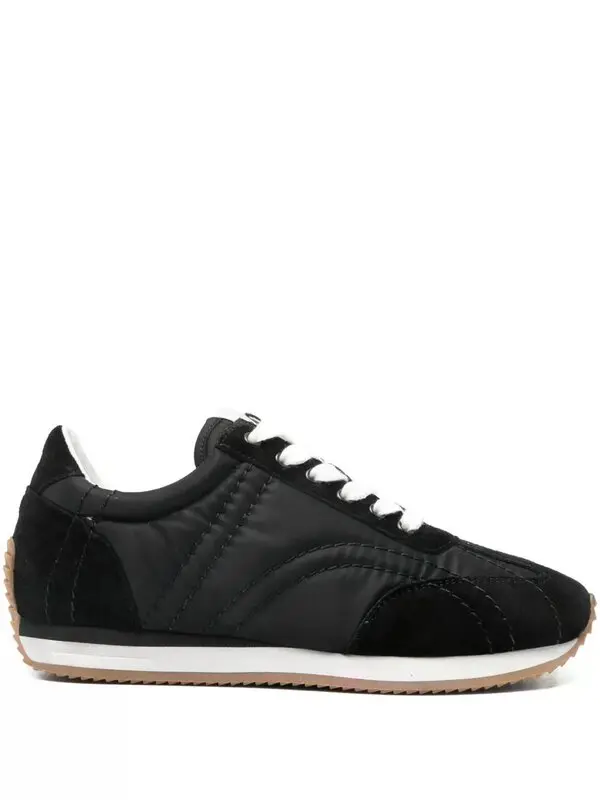 TOTEME Padded Lace-up Sneakers - Black
