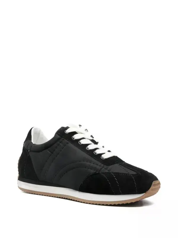 TOTEME Padded Lace-up Sneakers - Black