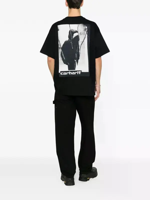 Carhartt Work In Progress Archive Script T-shirt - Black