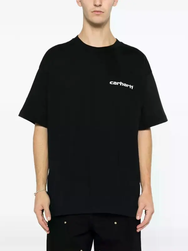 Carhartt Work In Progress Archive Script T-shirt - Black