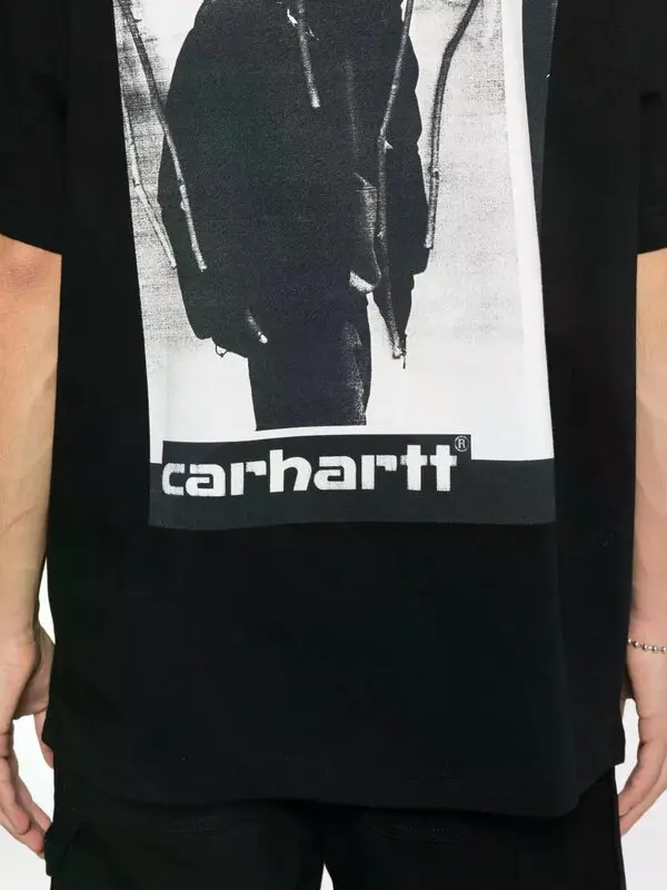 Carhartt Work In Progress Archive Script T-shirt - Black