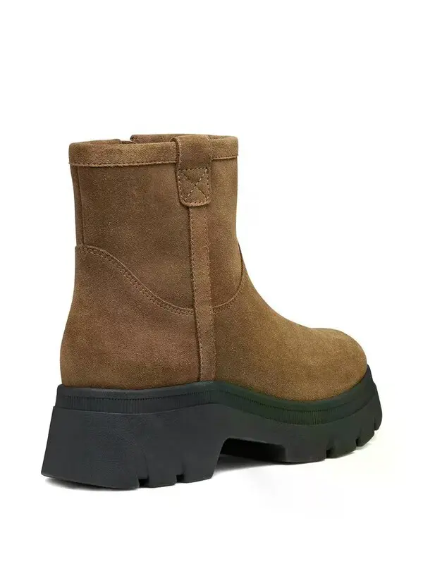 Geox Lug-sole Ankle Boots - Brown