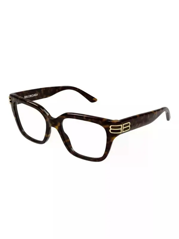 Balenciaga Square-frame Logo Glasses