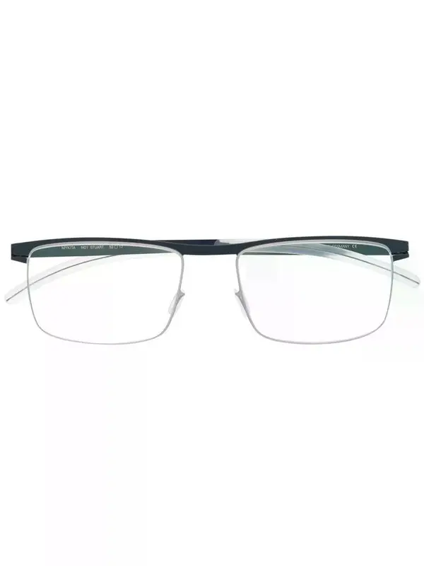 Mykita Rectangle-frame Glasses - Blue