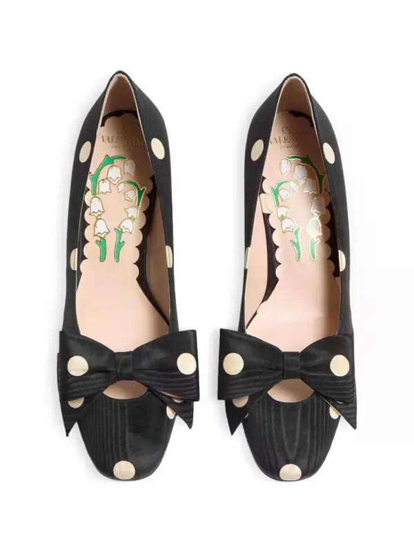 Valentino Garavani Bowow Pumps - Black