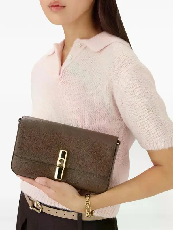Furla Small Iride Crossbody - Brown