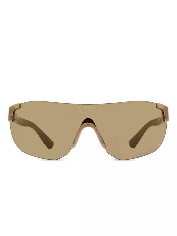 Moncler 272-k Rimless Shield Sunglasses