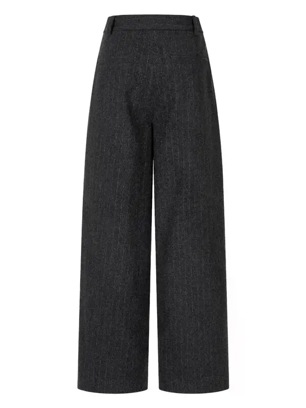 STUDIO TOMBOY Striped Trousers - Grey