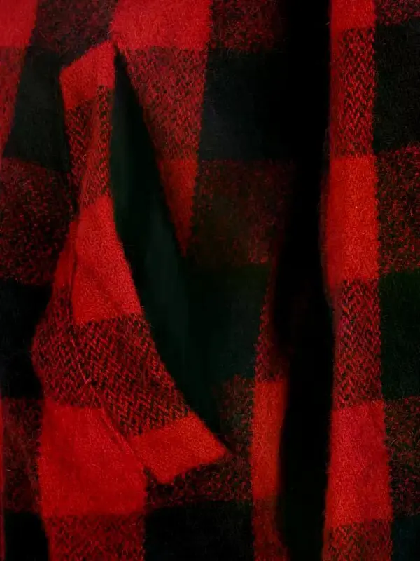 Junya Watanabe Checked-pattern Zip-up Shirt Jacket