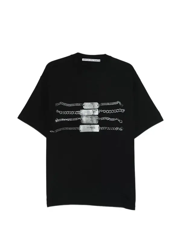 Alexander Wang Crew-neck T-shirt - Black