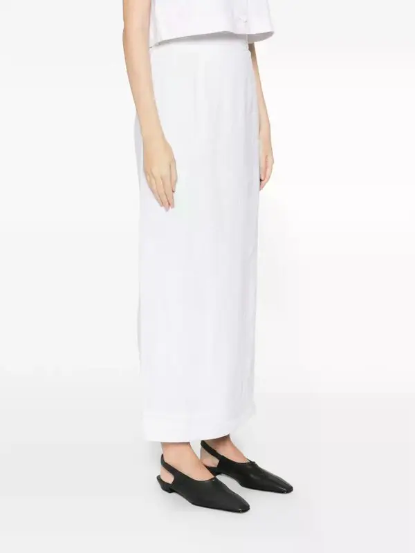 Posse Emma Tailored Pencil Skirt - White
