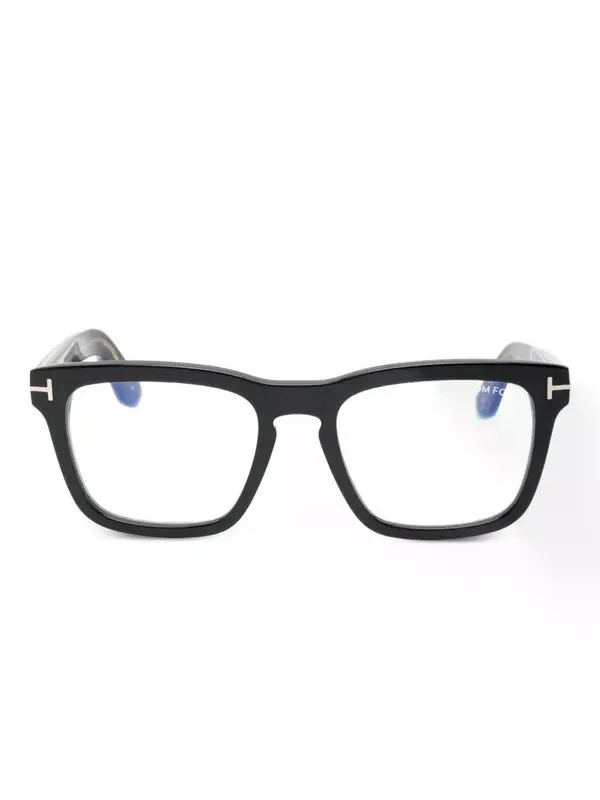 TOM FORD Rectangle-frame Glasses - Black