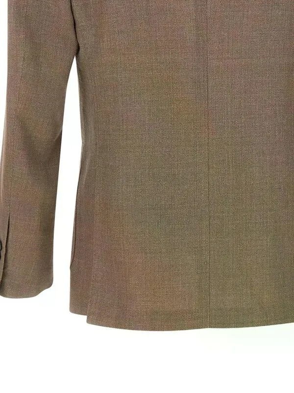 BARBA NAPOLI Peaked-lapels Buttoned Blazer