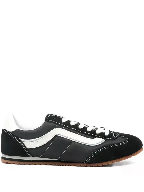 VANS Lowpro Stripe-detail Sneakers - Black