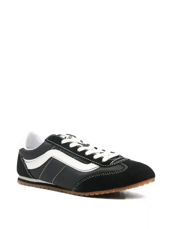 VANS Lowpro Stripe-detail Sneakers - Black