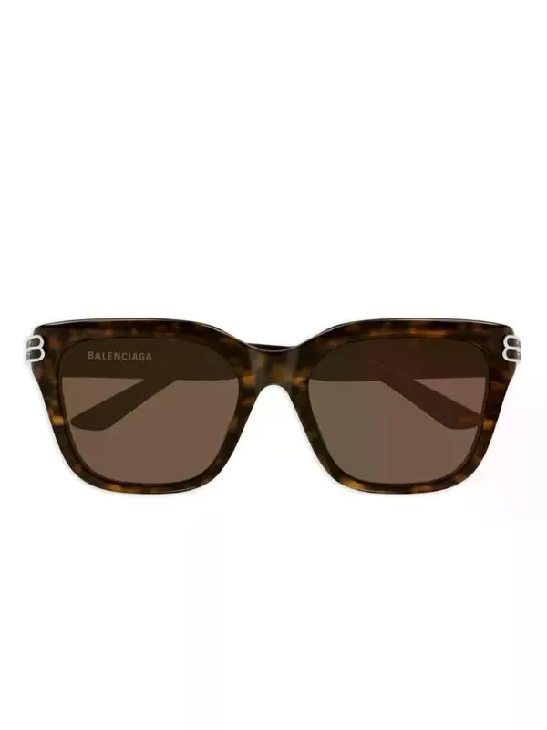Balenciaga Square-frame Sunglasses - Brown