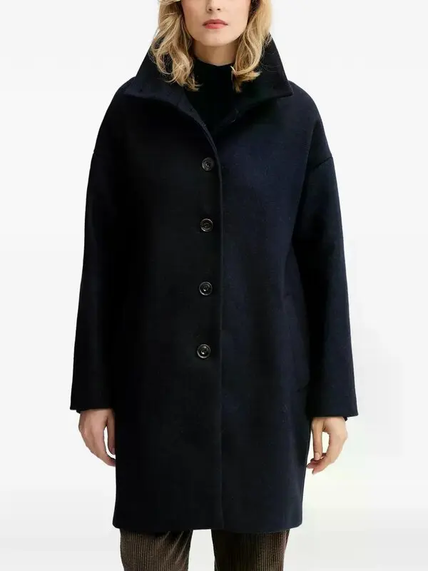 SESSUN Single-breasted Oversized Coat
