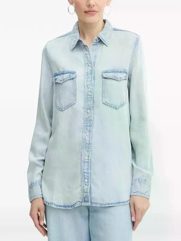 Guess Buttoned Pocket Top