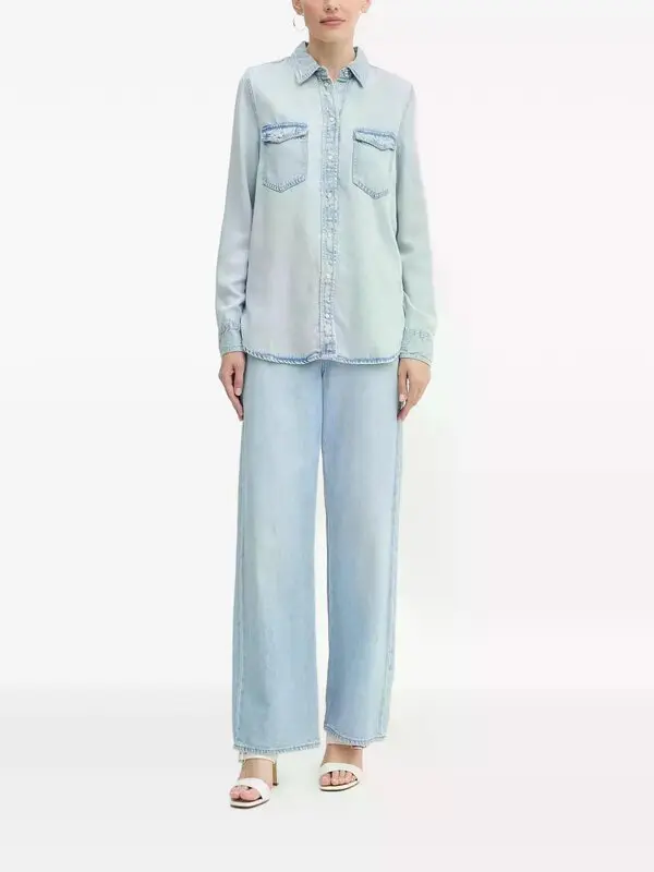 Guess Buttoned Pocket Top