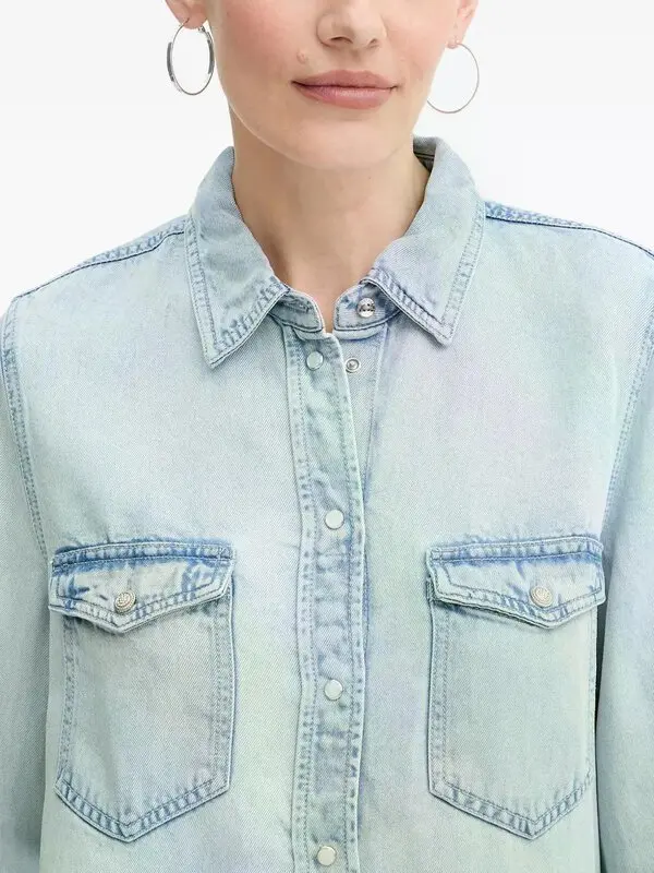 Guess Buttoned Pocket Top