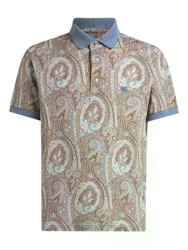 Etro Piqué Polo Shirt