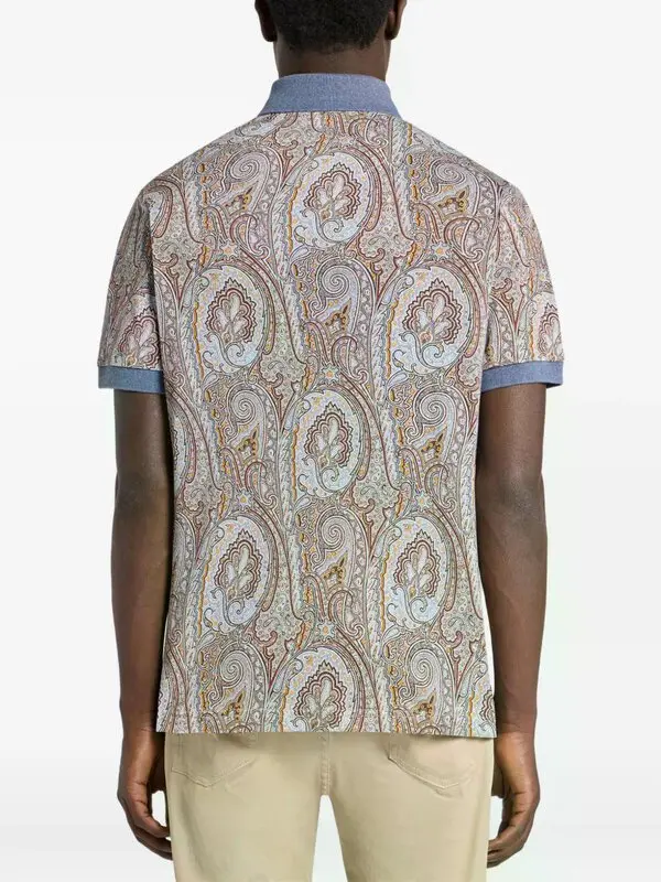 Etro Piqué Polo Shirt