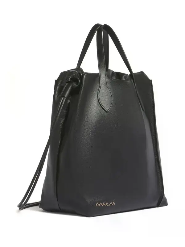 Marni Leather Backpack - Black