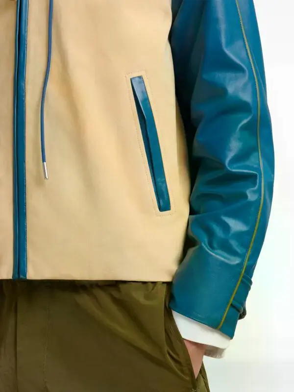 Marni Hooded Leather Jacket